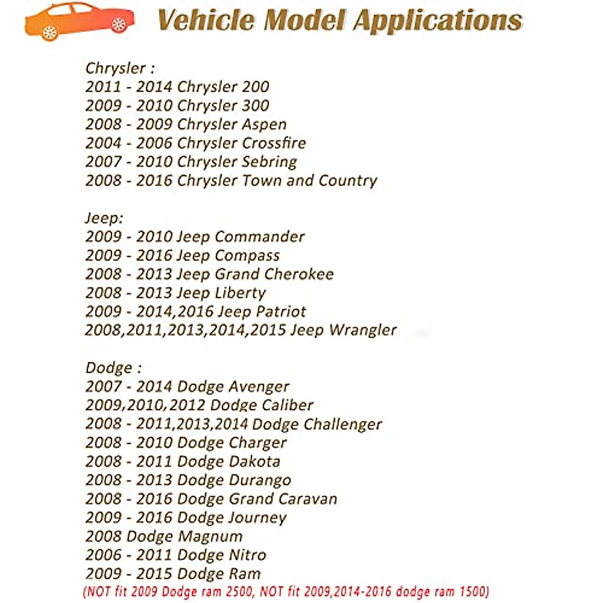 RDBS Aftermarket Radio Wiring Harness Adapter Fit for Some Jeep Dodge Chrysler Modles Car Stereo Wire Harness Antenna Plug