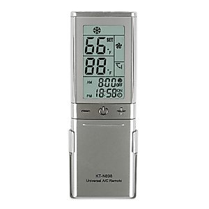Universal Air Conditioner Remote Control KT-N898 Replaced for Haier LG Gree Daikin Midea Panasonic Samsung Toshiba Carrier Fujitsu Hitachi Mitsubishi Sanyo Hyundai Sharp and More Than 2000 Brands
