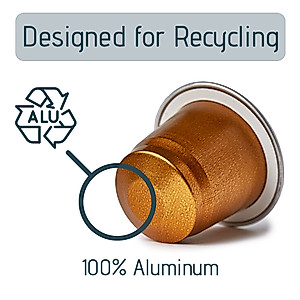 Artuzzi 60ct Compatible Nespresso Pods | Cookie, Almond, Hazelnut Flavored Pods for Original Nespresso | Italian Espresso I Aluminum & Recyclable