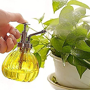 ZUMAHA New Pumpkin Shape Spray Bottle Press-type Mist Watering Can Plant Flower Sprinkler Can Garden to Bottle Supplies Bonsai Ergonomic
