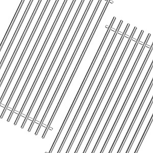Hisencn Grill Replacement Parts for Charbroil Performance 475 4 Burner 463347017 463377319 463376017 463335517 463342119 463347418 G470-5200-W1 Burner G470-0004-W1A Heat Plates and Cooking Grates