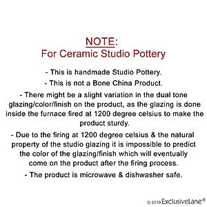 ExclusiveLane 'Silver Gold Dusk' Ceramic Tea Cups | White & Mustard Yellow, 210ml | Set of 6 | Hand-painted Tea Glasses | Coffee Mugs for Hot/Cold Beverages | Microwave Safe | Ideal Housewarming Gift