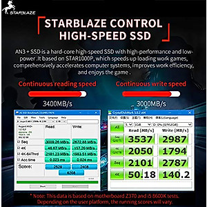 Asgard AN3+ 1TB NVMe SSD M.2 - PCIe Internal Solid State Drive for Computer Motherboards, Gaming CPU Hard Drives with Intel and 3D NAND Flash Technology in Red Heat
