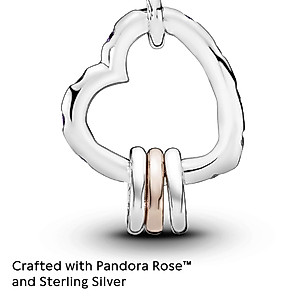 PANDORA Heart Highlights, Multi-Colored & CZ