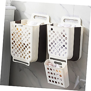 1 Set Wall Hanging Laundry Basket Plastic Hamper Baskets Storage Bins for Clothes Dirty Storage Baskets for Laundry Hamper Collapsible Clothes Basket Clothes Hamper Baby