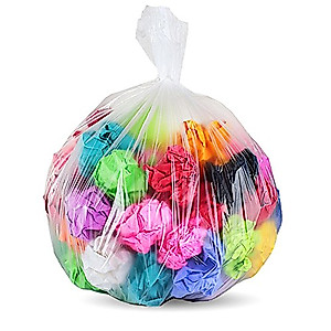 7-10 Gallon Light Duty Wastebasket Trash Bags (100, 10 Gallon (Fits 7 Gallon and Smaller Cans))