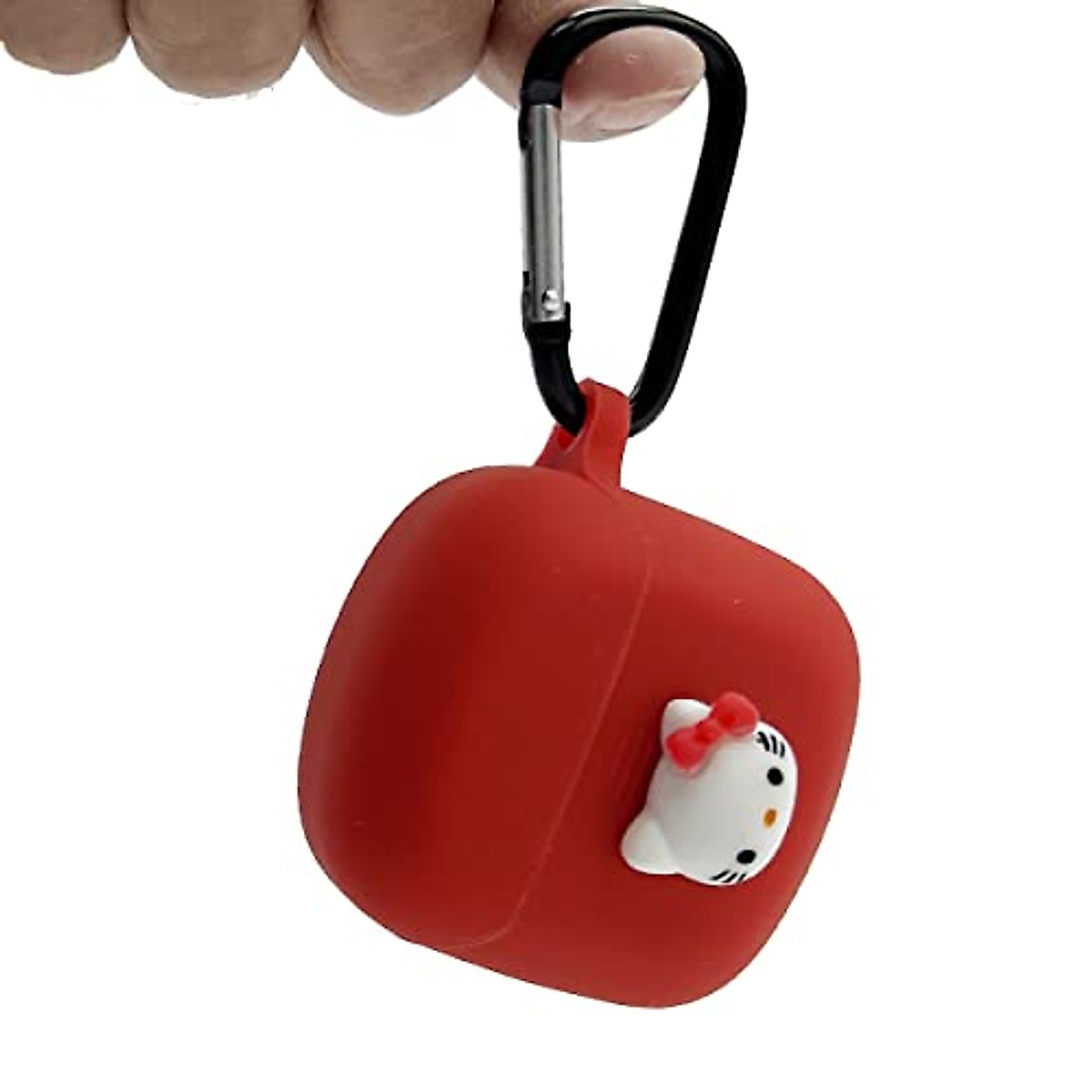 Cute Case for JBL Tour PRO+ TWS True Wireless Bluetooth Earbuds;Seadream 3D Cartton Cat Kawaii Animal Scratch Shock Protective Silicone Cover with Carabiner (Cat)