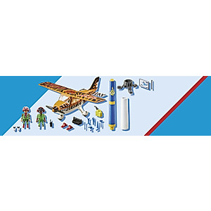 Playmobil Air Stunt Show Tiger Propeller Plane
