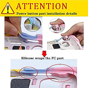 SIBEITU iPad Mini 6 Case 8.3 inch 2021 for Kids Girls with Pencil Holder, Heavy Duty Kids Proof W/Stand Hand&Shoulder Strap for Drawing Rainbow Pink