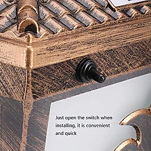 WYBFZTT-188 Outdoor Lighting Solar Column Headlights Outdoor Doorpost Lights Waterproof Garden Lights Villa Wall Lights, Home Garden Viewing Lights Lawn Lights