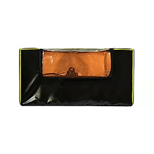 Zippered Openable Laser Engraver Enclosure Smoke Eye Protective Cover with Lamp + Exhaust Pipe Compatible with xTool D1 Atomstack A5 ORTUR Aufero Portable Engraver