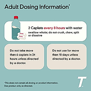 Tylenol 8 Hour Arthritis & Joint Pain Acetaminophen Caplets, 50 Count