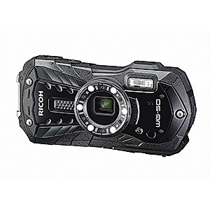 RICOH WG-50 Black Waterproof 14m Withstand Shock 1.6m Cold -10 ° RICOH WG-50 BK 04571(Japan Import-No Warranty)