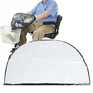 Mobility Scooter Control Panel Cover Foldable Mobility Scooter Control Panel Tiller Rain Waterproof Dust Proof Cover Accessory 26.4x14.2in