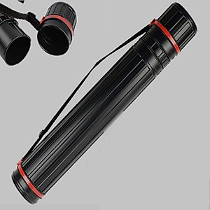 Fiocias Drawing Storage Tube, Expandable Poster Tube Scroll Holder Telescoping Storage Tube Document Storage Holder for Drawings, Drafting, Painting Paper