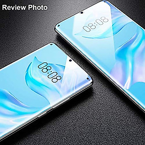 Ibywind 2 Pcs Screen Protector For Huawei P30 Pro 6.67",Flexible TPU Film,With 1Pc Camera Lens Protector,1Pc Back Film,Bubble Free[Easy to install]