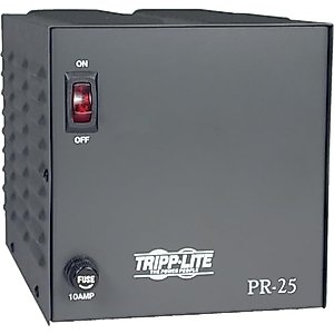 Tripp Lite PR25 DC Power Supply 25A 120V AC Input to 13.8V DC Output TAA GSA