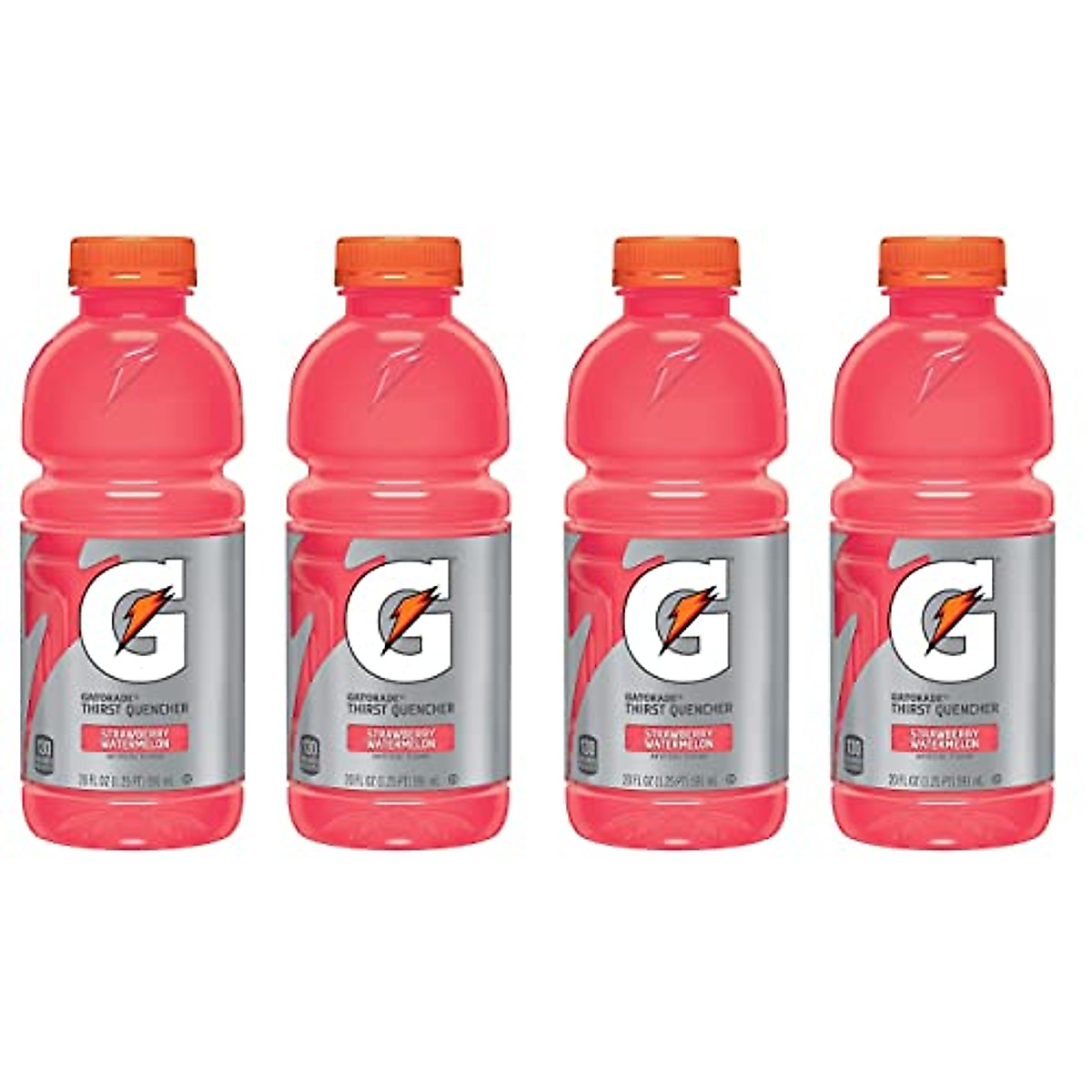 Gatorade Thirst Quencher Sports Drink, Strawberry Watermelon, 20 Oz (Pack of 4)