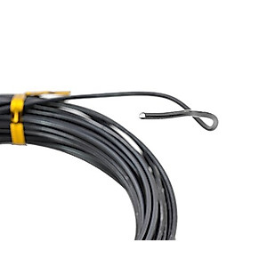 3 Pieces 10m Bonsai Wire Craft Aluminium Wire Bonsai Training Tools - Black (1.0 mm / 1.5 mm / 2.0 mm, 10m for Each Size)