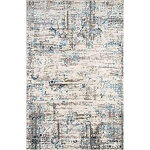 Momeni Rugs Juliet Collection Area Rug, 7'6" x 9'6", Blue
