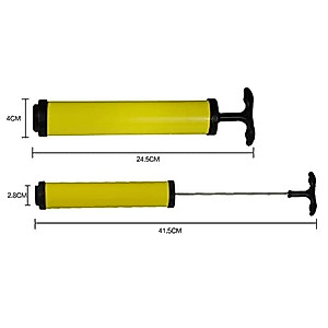 kkhouse Vacuum Compressed Bags Hand Pump Color Random Manual Compression Bags Air Pump Home Organizing Supply Home Storage Pump 1pc