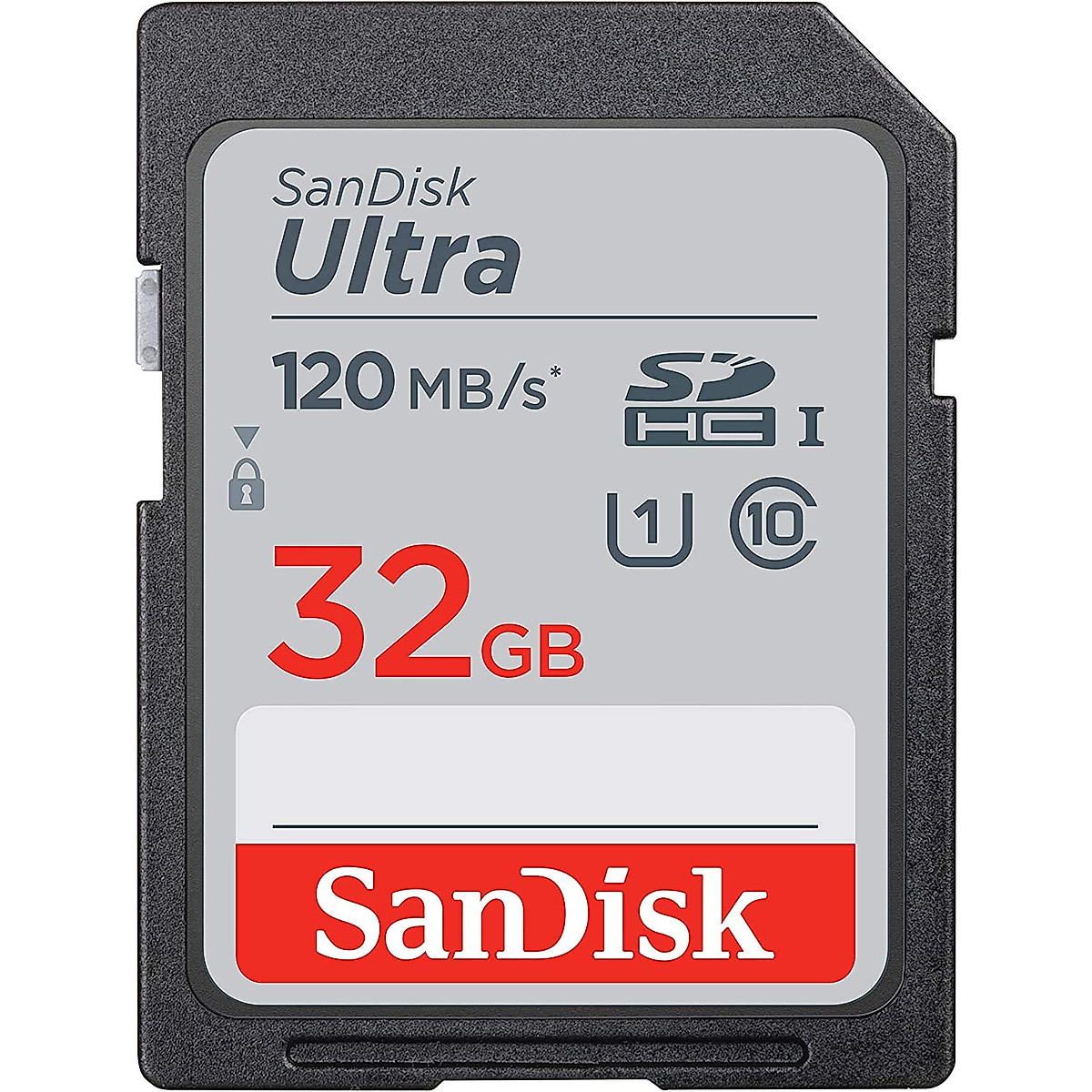 SanDisk 32GB SDHC SD Ultra Memory Card Class 10 Works with Sony Cyber-Shot DSC-W800, W830, W810 Digital Camera (SDSDUN4-032G-GN6IN) Bundle with 1 Everything But Stromboli Multi-Slot Card Reader