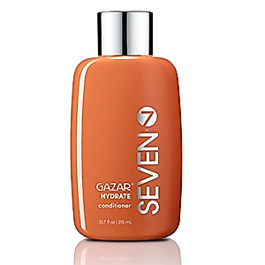 SEVEN Haircare Gazar Hydrate Conditioner for Women & Men, Anti-Frizz + Moisturize Dry Hair, Sulfate Free, Cruelty Free, Paraben Free with Argan Oil, Jojoba + Biotin, Made in USA, 10.7oz