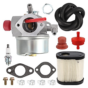 AUTOKAY 640350 Carburetor for Toro 20016 20017 20018 6.75HP Recycler Lawn Mower Tecumseh 640303 640271 LEV100 LEV105 LEV120 LV195EA / LV195XA Engine with 36905 Air Filter