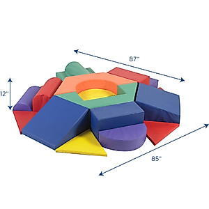 Children's Factory Baby Nuts and Bolts Climber, Toddler Indoor Playground Set for Daycares, Playrooms, Preschools