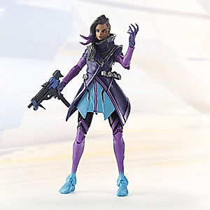 Hasbro Gaming E6487AS00 Overwatch Ultimates Series Sombra 6" Collectible Action Figure