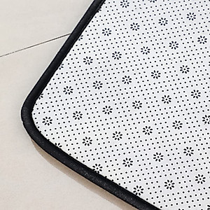 LucaSng Soft Bathroom Carpet 3 Piece Bathroom Rugs, Cow Style Bathroom Non Slip Mat Household Carpet (4)