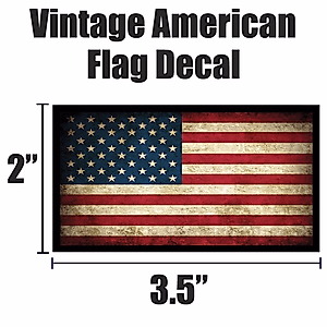 American Flag & Skull Flag Hard Hat & Helmet Stickers: 4 Pack. Great for Motorcycle Biker Helmet, Construction Toolbox, Hard hat, Mechanic Shop & More. Great for Any Patriot. USA Made