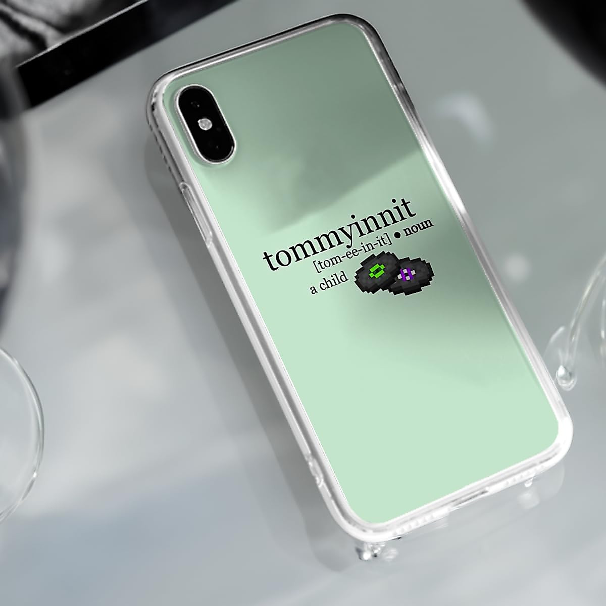 Phone Case Compatible with iPhone Tommyinnit Pro Definition 15 series Plus Max Waterproof Multicolor