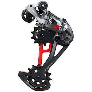 SRAM X01 Eagle Rear Derailleur - 12-Speed, Long Cage, 52t Max, Red