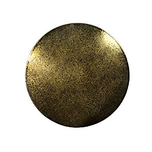decotacks® 500 PCS Heavy Duty Antique Brass Finish Upholstery Tacks, Sofa Nails, French Natural Thumb Tack,Push Pin, 7/16" Head Dia [Antique Brass, French Natural] DX0511AB500