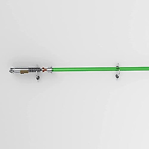 WANLIAN Lightsaber Wall Mount Light Saber Mount for Wall Horizontal Acrylic Lightsaber Holder for Display Saber,Sword (Transparent)