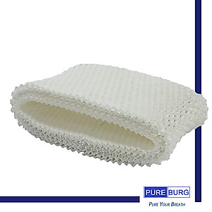 PUREBURG WF2 Wick Filters Compatible with Kaz Vicks V3100 V3500N V3500 V3700 V3800 V3900 Kaz 3020 Sunbeam 1118 Series Honeywell HCM-350 HCM-630 HCM-300T Relion WA-8D Enviracaire ECM-500,4-Pack