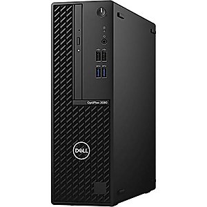 Dell OptiPlex 3080 Desktop Computer - Intel Core i5 10th Gen i5-10500 (6 Core) - 8 GB RAM DDR4 SDRAM - 1 TB HDD - Small Form Factor - Windows 10 Pro - Intel UHD Graphics
