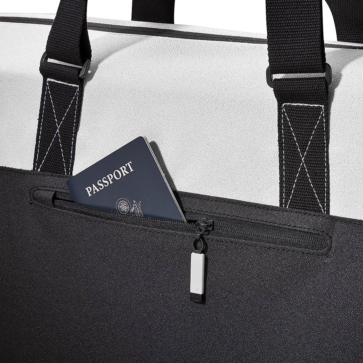 Wilson Ladies' Tennis Racket Bag, For up to 4 Rackets, Polyester, Cream Colour