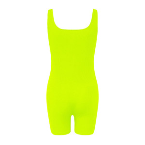 Ceboyel Short Romper For Women Square Neck Ribbed Tank Tops Sleeveless Workout Jumpsuit Gym Yoga Clothes 2023