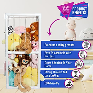 Lilly's Love Stuffed Animal Plushie Playhouse - Medium with Bungee Cords