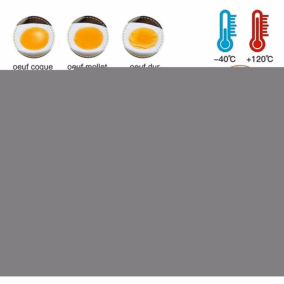 6-Pack Egg Cooking Rings Silicone Egg Cooker, Hard and Soft Make, No Shell Egg Boiler, Egg Cups, Egg Poachers, Egg Cooker for Kitchen Gadgets Accessories, Gift for Dad