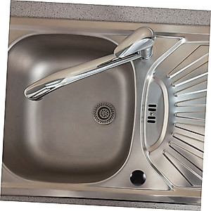 3pcs Faucet Plug Hole Cover Sink Sealing Caps Kitchen Sink Accessories Washing Basin Holes Cover Sink Cover Soap Hole Cover Countertop Hole Covers Faucet Cover Metal Hole Lid