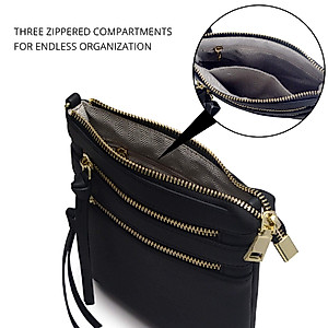 Bveyzi Large Capacity Wallets & Small Crossbody Purses for Women