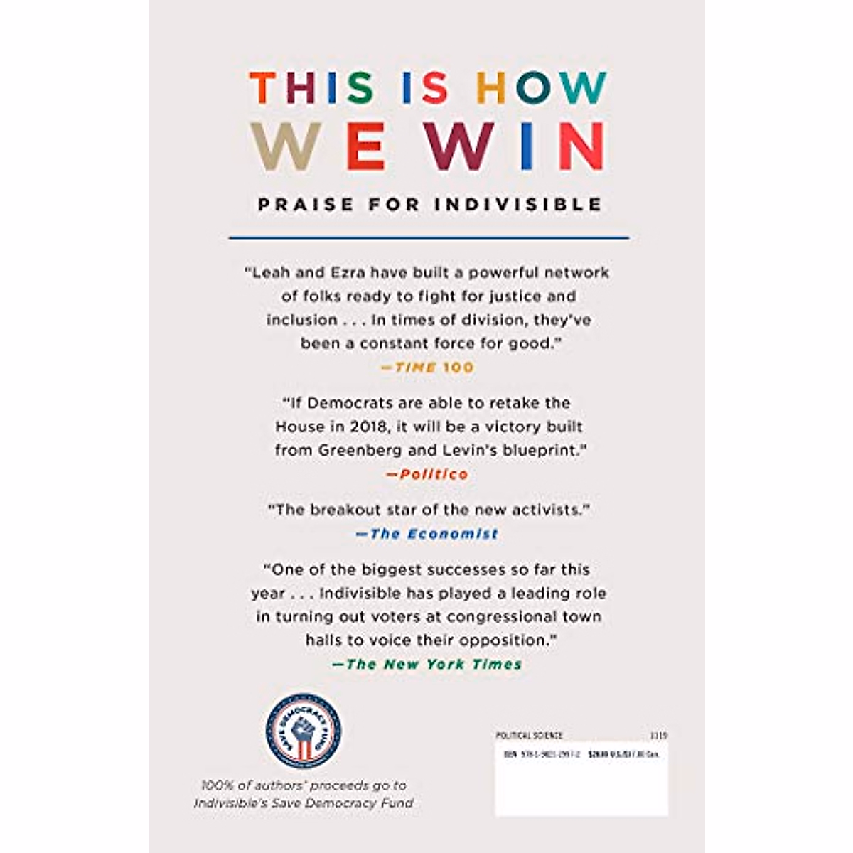 We Are Indivisible: A Blueprint for Democracy After Trump