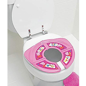 Ginsey Peppa Pig Travel/Folding Potty Seat, Pink