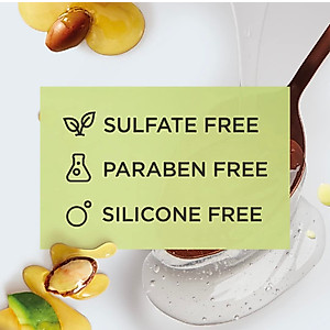 Hair Food Sulfate Free Shampoo, Dye Free Smoothing Treatment, Argan Oil and Avocado, 17.9 Fl Oz