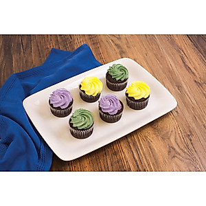 HIC Harold Import Co. HIC Kitchen Rectangular Platter, 14-Inch, White