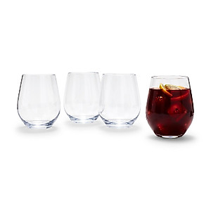 Sur La Table Outdoor Stemless Wine, Set of 4