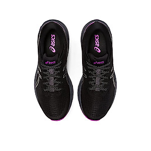 ASICS Women's GT-1000 11 LITE-Show Running Shoes, 9, Black/Orchid